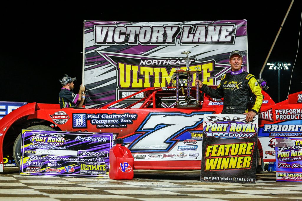 Rick Eckert dominates night one of the Super Late Model Bob Weikert ...