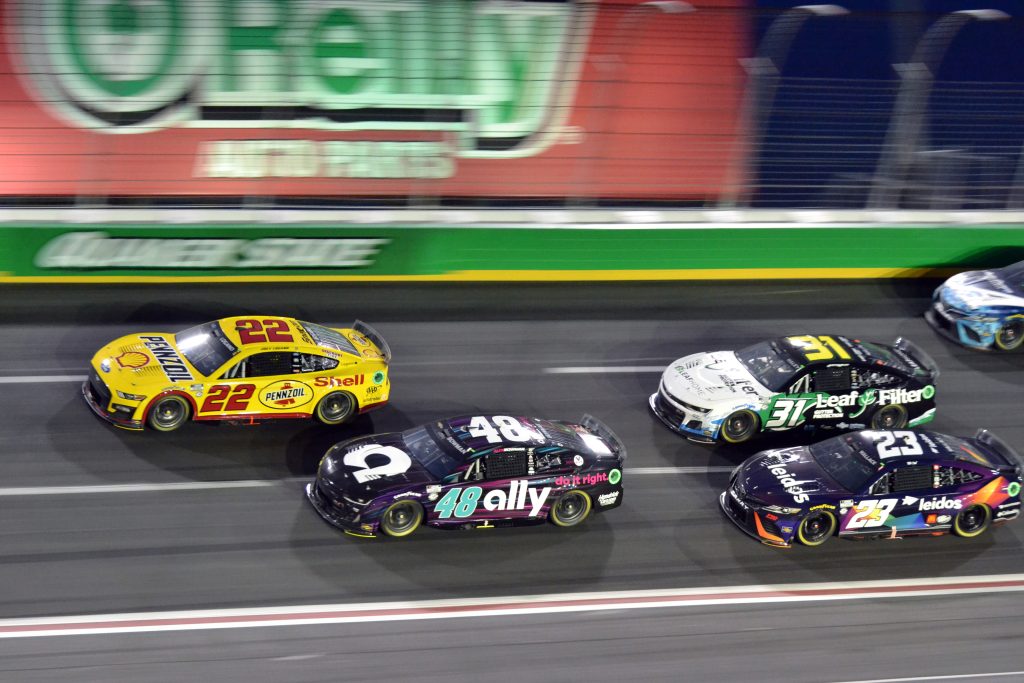 What happened at the finish of the NASCAR Cup Series race at Atlanta ...