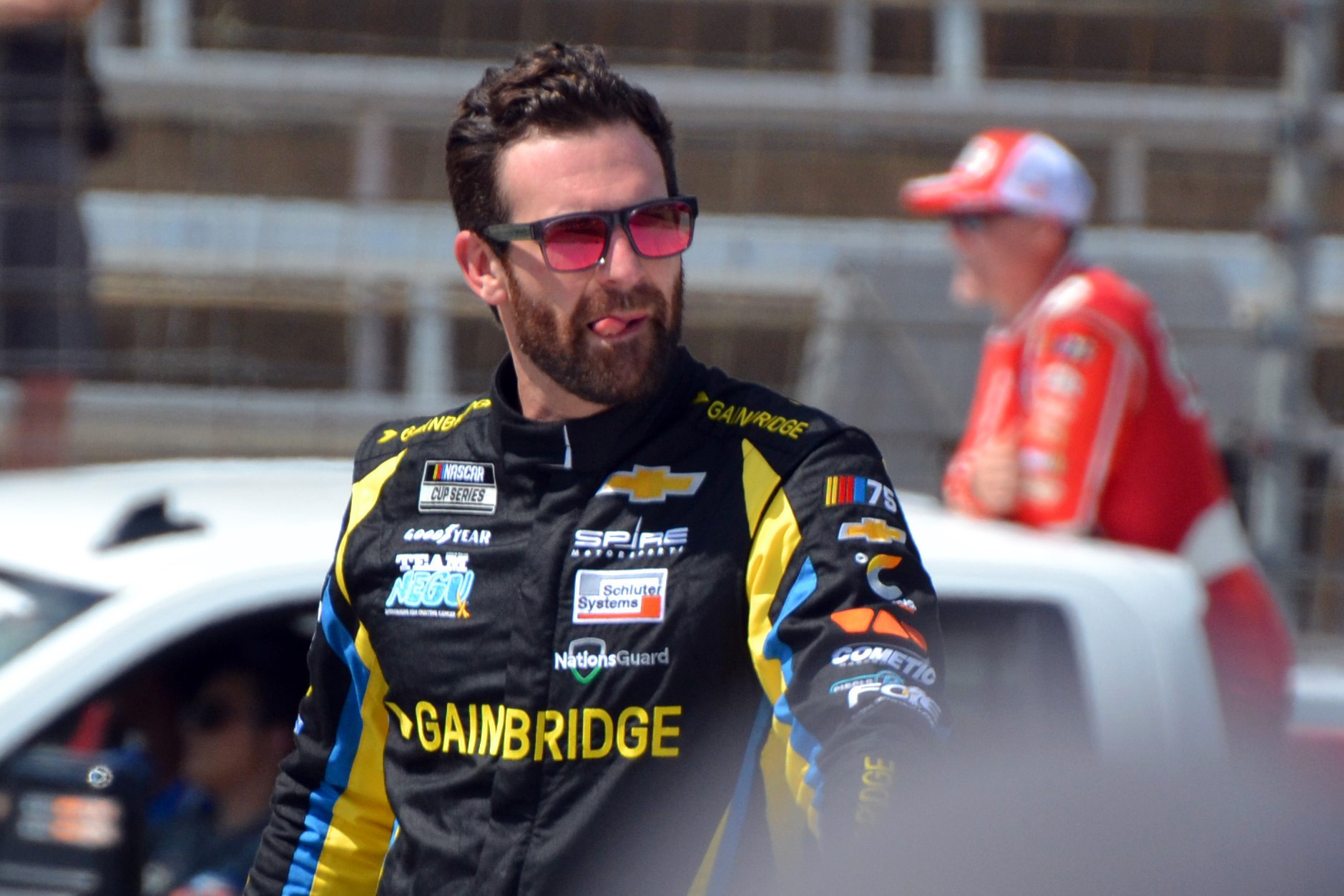 Corey LaJoie not penalized for Pocono incident with Kyle Busch - The ...