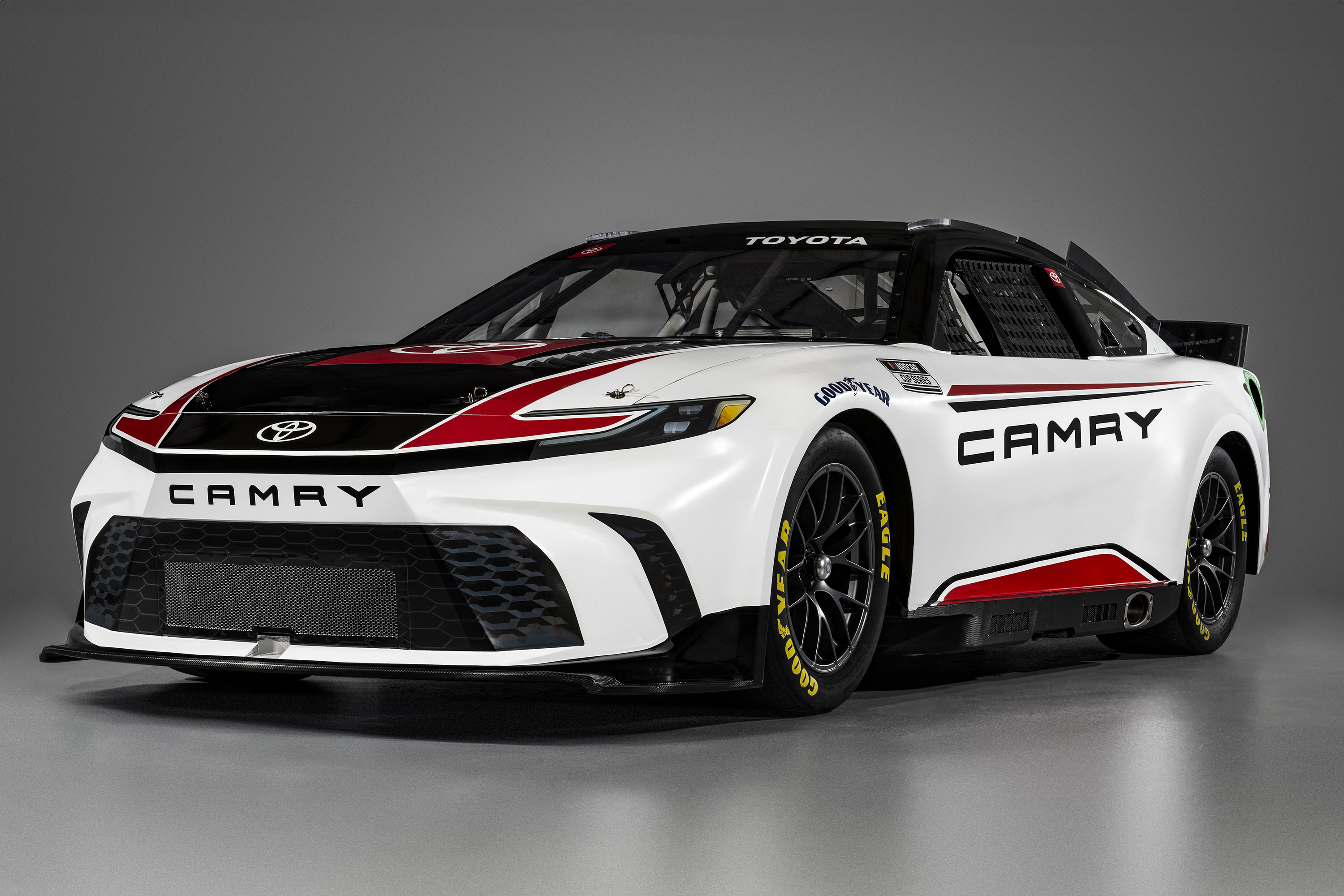 Toyota unveils new Camry for 2024 NASCAR Cup Series season - The Racing ...