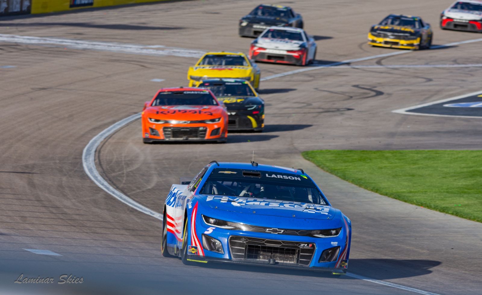 Kyle Larson leading field in NASCAR Cup Series stage points - The ...
