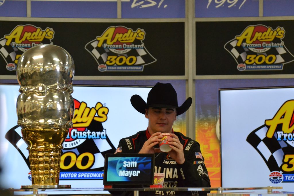 Sam Mayer claims a little scoop of heaven in Texas - The Racing Experts
