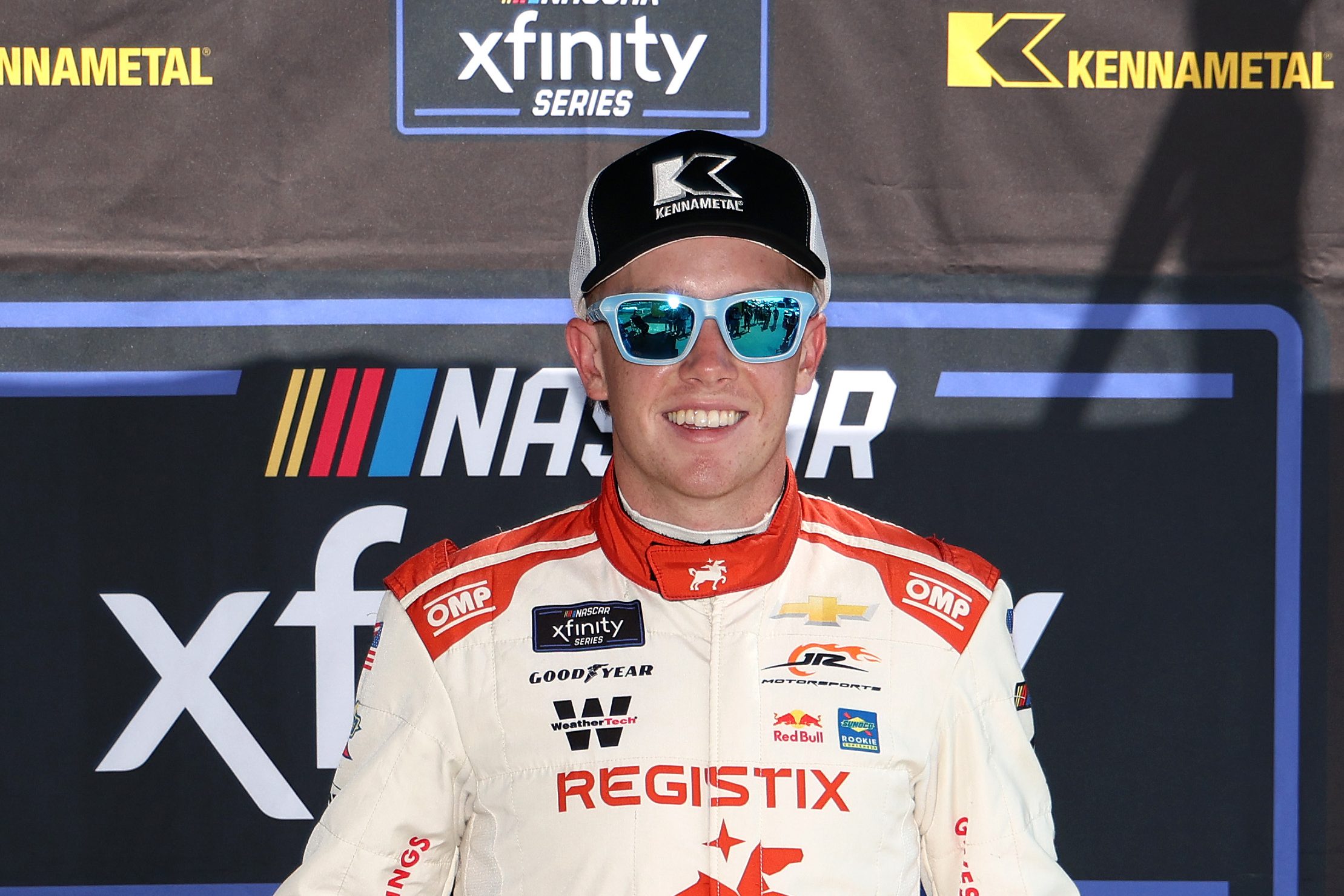 NASCAR driver Connor Zilisch talks after breaking collarbone - The ...