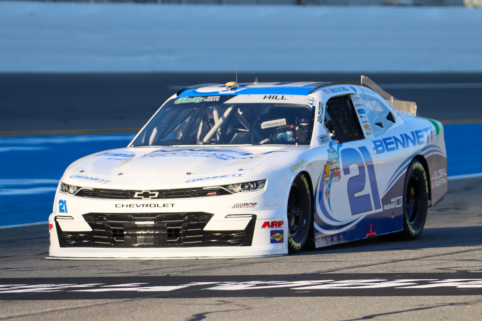 Austin Hill gets 4th win in February NASCAR O'Reilly race at Daytona ...